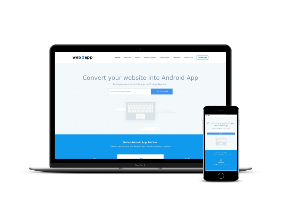 web2app » Convert Website to App Online