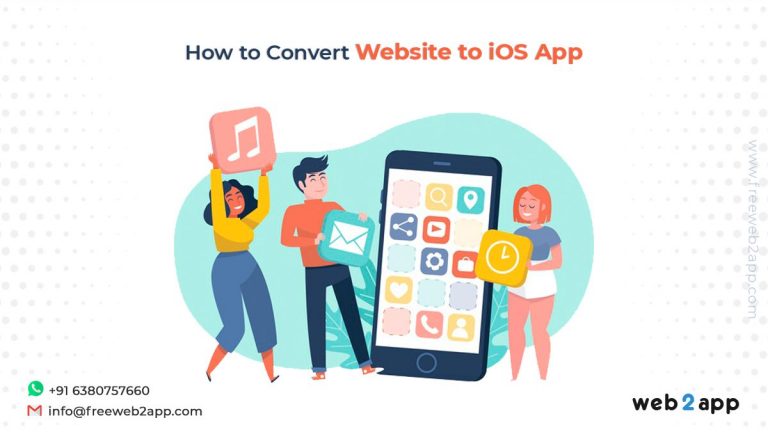 Turn your Website to iOS App using Freeweb2app | Website to iOS App