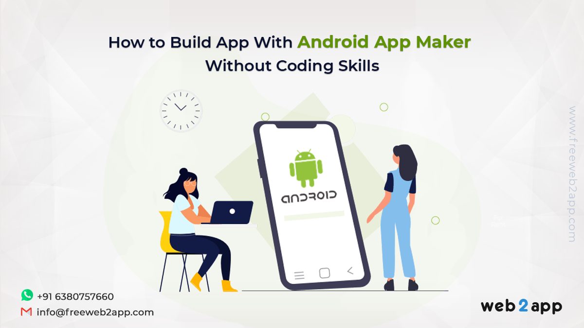 Create Mobile App Using Android App Maker Without Coding