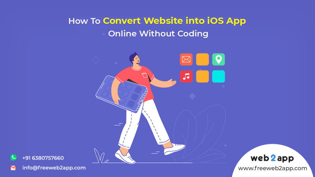 How To Convert Website into iOS App Online Without Coding