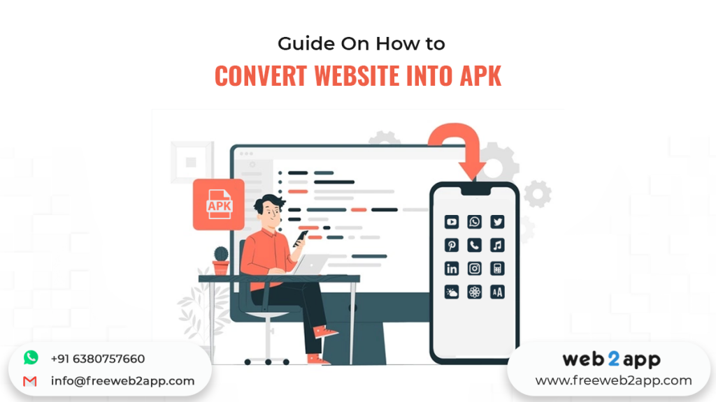 Guide On How to Convert Website into apk | Freeweb2app